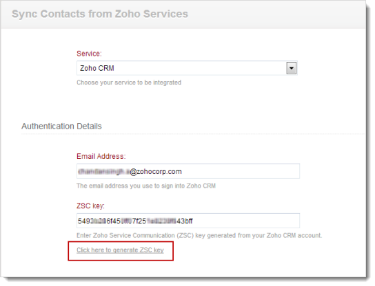 Sync with Zoho CRM - Online Help | Zoho Campaigns