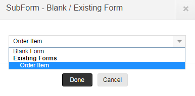 Zoho Creator: Create SubForms