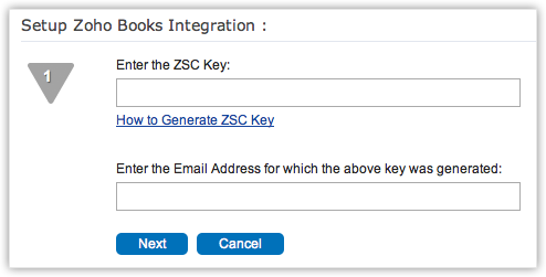 集成Zoho Books | 在线帮助 - Zoho CRM