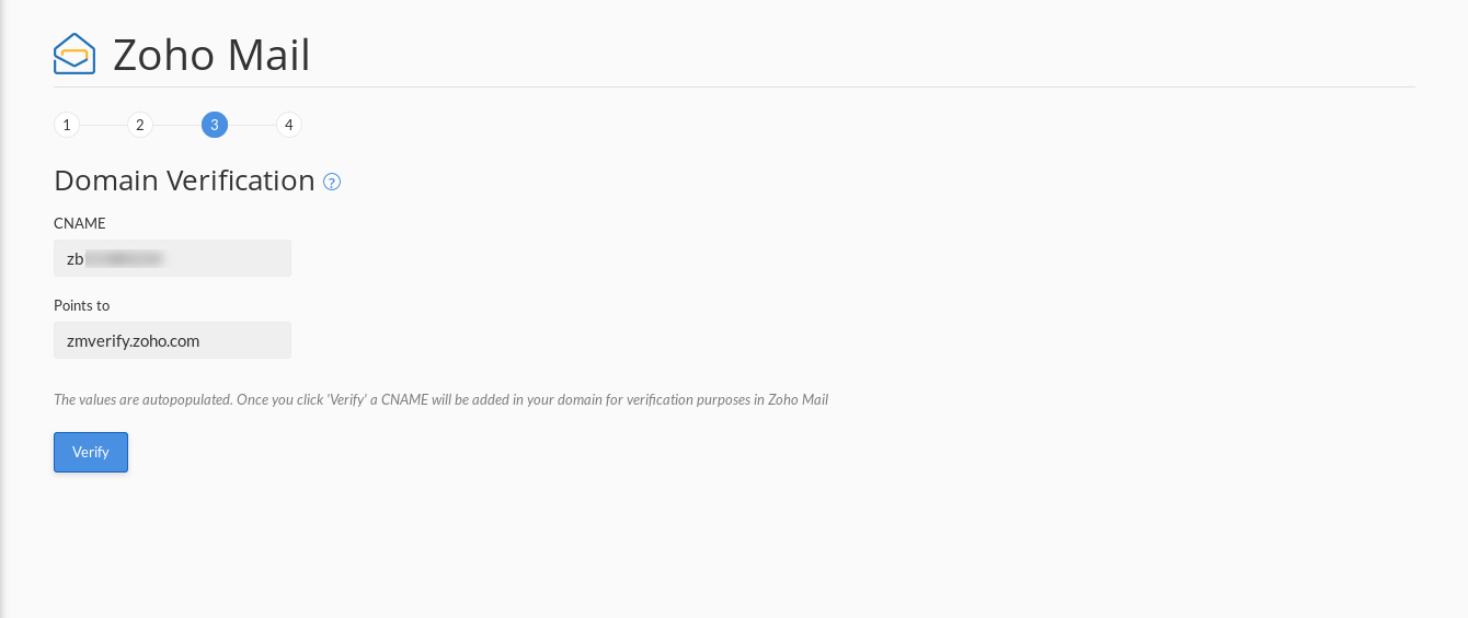 Zoho Mail plugin for cPanel - Zoho Mail