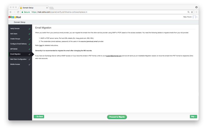 如何使用 Zoho Mail 设置定制邮箱地址？完整指南