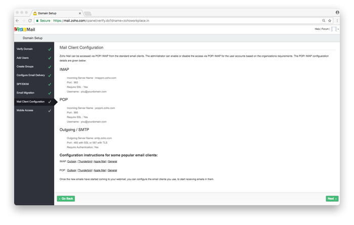 如何使用 Zoho Mail 设置定制邮箱地址？完整指南