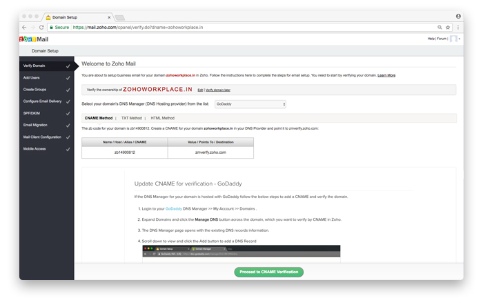 如何使用 Zoho Mail 设置定制邮箱地址？完整指南