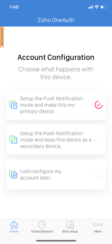 重新获得访问权限 - 联机帮助 | Zoho Accounts