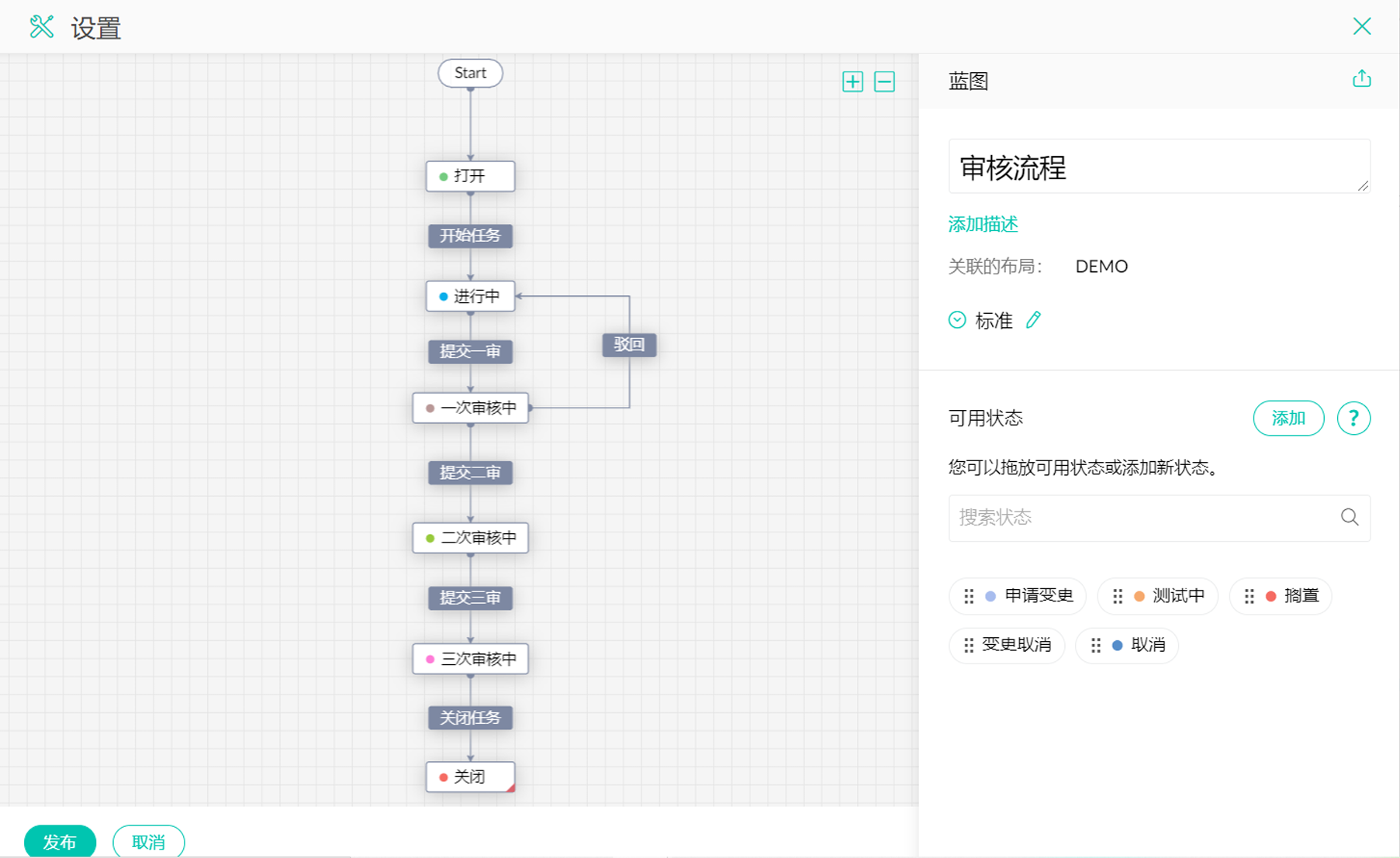 蓝图 - 项目流程自动化 - Zoho Projects